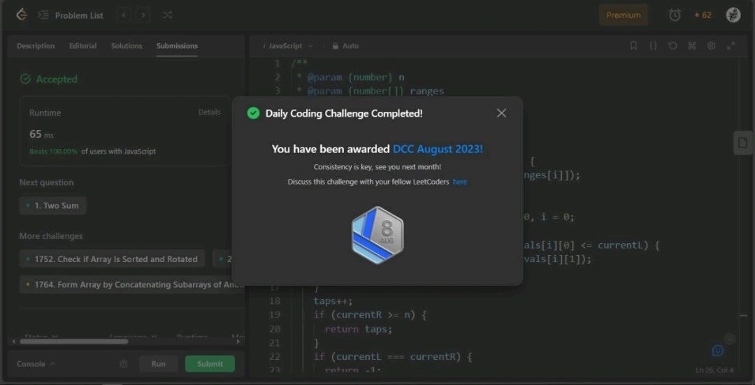 Abhishek Ojha on LinkedIn: #codingprogress #leetcodechallenge #badgeearned Abhishek Ojha on LinkedIn: #codingprogress #leetcodechallenge #badgeearned
