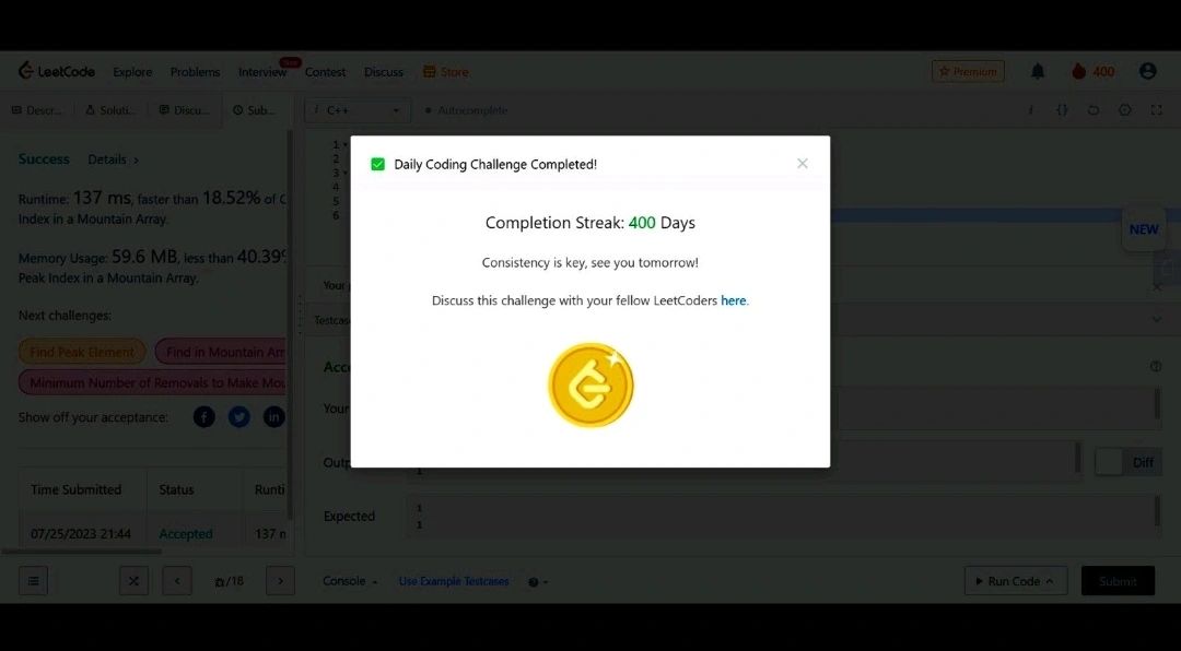 #leetcode #codingjourney #problemsolving #milestoneachievement… | Mukul ... #leetcode #codingjourney #problemsolving #milestoneachievement… | Mukul ...
