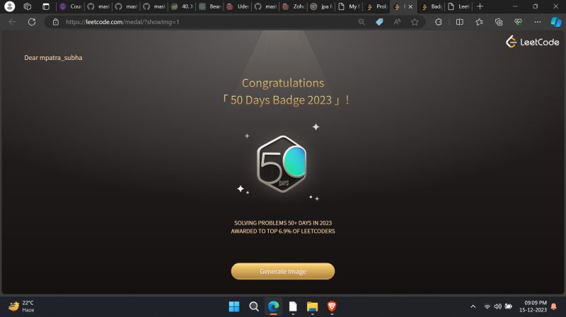Panchanan Mahapatra on LinkedIn: #leetcode #codingmilestone # ... Panchanan Mahapatra on LinkedIn: #leetcode #codingmilestone # ...