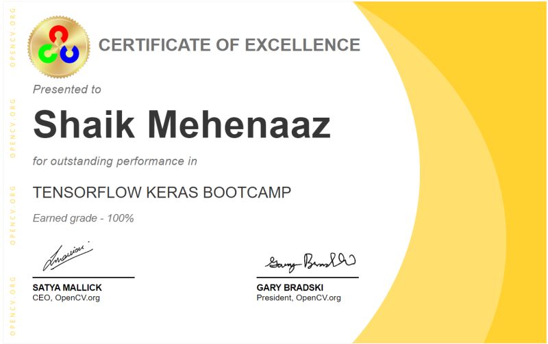 Mehenaaz Shaik on LinkedIn: #opencv #tensorflow #keras #deeplearning # ... Mehenaaz Shaik on LinkedIn: #opencv #tensorflow #keras #deeplearning # ...