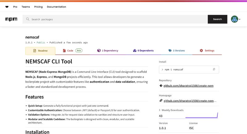 Bharat Raj Verma on LinkedIn: #nodejs #expressjs #mongodb #cli #npm # ... Bharat Raj Verma on LinkedIn: #nodejs #expressjs #mongodb #cli #npm # ...