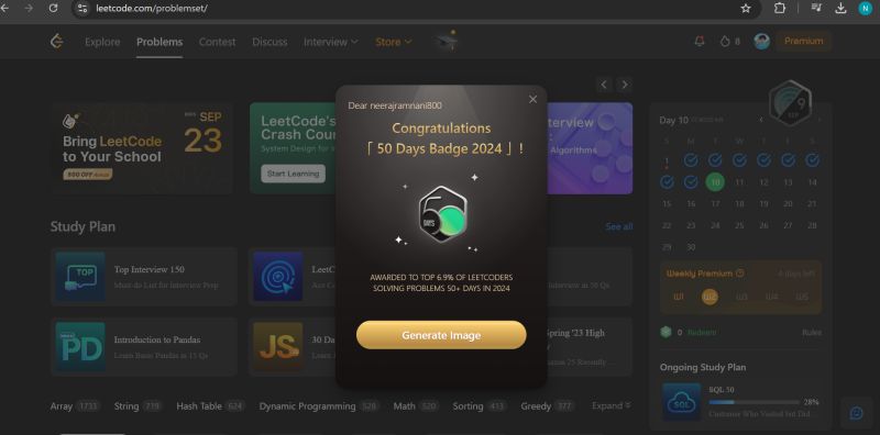 Niraj Ramnani on LinkedIn: #leetcode Niraj Ramnani on LinkedIn: #leetcode