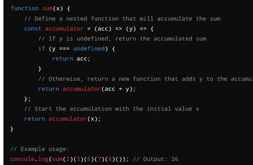 Praveen NT on LinkedIn: Mastering JavaScript currying techniques can ... Praveen NT on LinkedIn: Mastering JavaScript currying techniques can ...