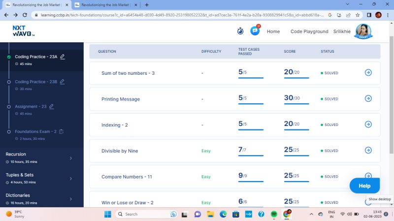 Srilikhie Dadi on LinkedIn: #nxtwaveccbp #nxtwave #rahulattuluri # ... Srilikhie Dadi on LinkedIn: #nxtwaveccbp #nxtwave #rahulattuluri # ...