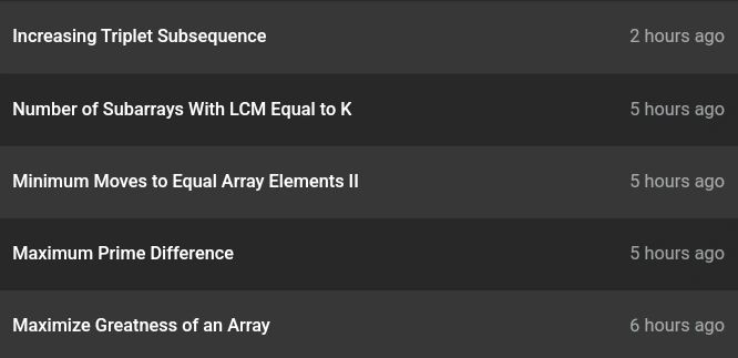 Day 8: LeetCode Streak Continues! | Garima Saxena posted on the topic ... Day 8: LeetCode Streak Continues! | Garima Saxena posted on the topic ...