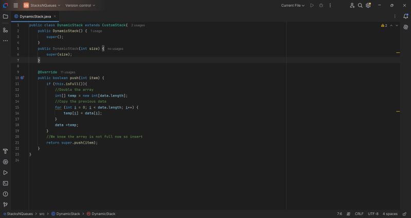 #dsa #customstack #dynamicstack #datastructures #algorithms # ... #dsa #customstack #dynamicstack #datastructures #algorithms # ...