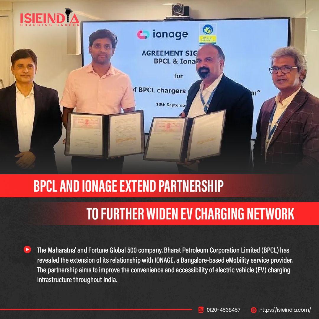 ISIEINDIA | Charging Careers on LinkedIn: #evcharging #bpcl #ionage # ... ISIEINDIA | Charging Careers on LinkedIn: #evcharging #bpcl #ionage # ...