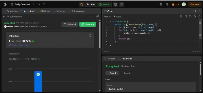 #leetcode #algorithms #java #codingjourney #dailypractice | Dinesh Suthar #leetcode #algorithms #java #codingjourney #dailypractice | Dinesh Suthar