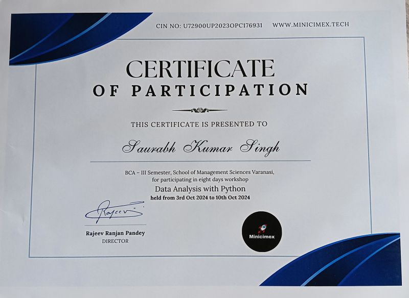 python | Saurabh Kumar Singh python | Saurabh Kumar Singh