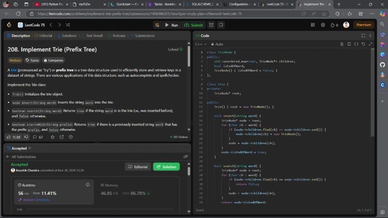 Koushik Chandra on LinkedIn: #leetcode75 #datastructures #leetcode # ... Koushik Chandra on LinkedIn: #leetcode75 #datastructures #leetcode # ...