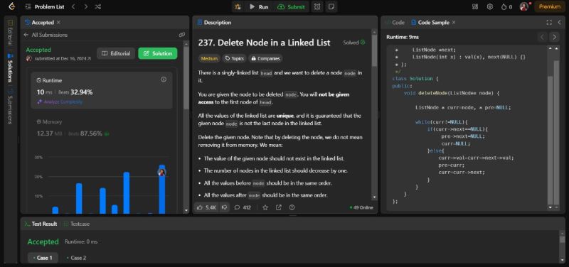 Avi Sharma on LinkedIn: #leetcode #100daysofcode #dsa #linkedlists # ... Avi Sharma on LinkedIn: #leetcode #100daysofcode #dsa #linkedlists # ...