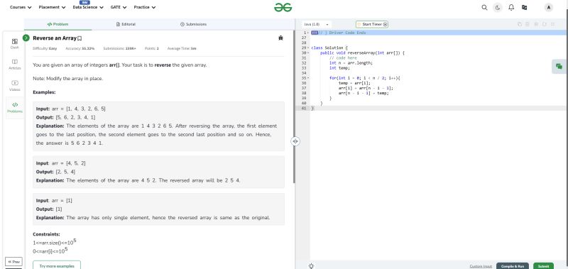 #dsa #geeksforgeeks #codingjourney #problemsolving #gfg160 # ... #dsa #geeksforgeeks #codingjourney #problemsolving #gfg160 # ...