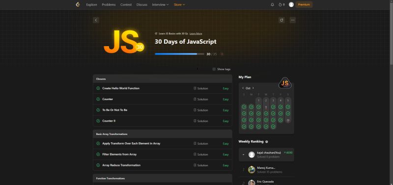 Kajal Kumari on LinkedIn: #javascript #timemanagement #leetcode # ... Kajal Kumari on LinkedIn: #javascript #timemanagement #leetcode # ...