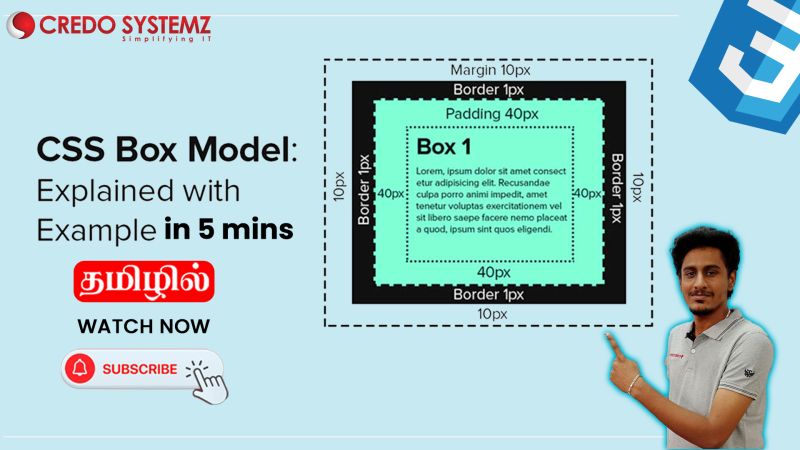 CREDO SYSTEMZ on LinkedIn: #css #fresher #credosystemz #boxmodel #css # ... CREDO SYSTEMZ on LinkedIn: #css #fresher #credosystemz #boxmodel #css # ...