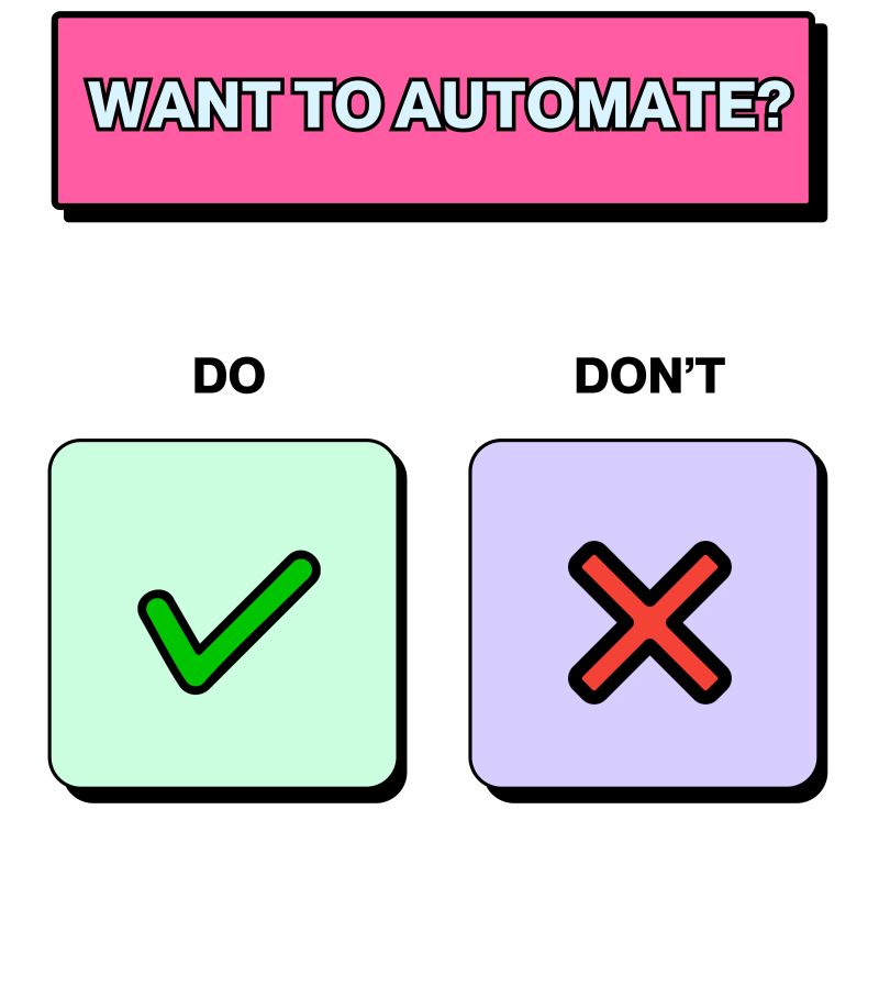Yonathan Cohen on LinkedIn: Automation can save you time. Just know the ... Yonathan Cohen on LinkedIn: Automation can save you time. Just know the ...
