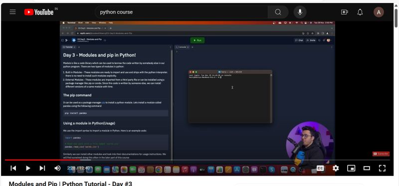 Amresh Sahu on LinkedIn: #python #100daysofcode #codewithharry # ... Amresh Sahu on LinkedIn: #python #100daysofcode #codewithharry # ...