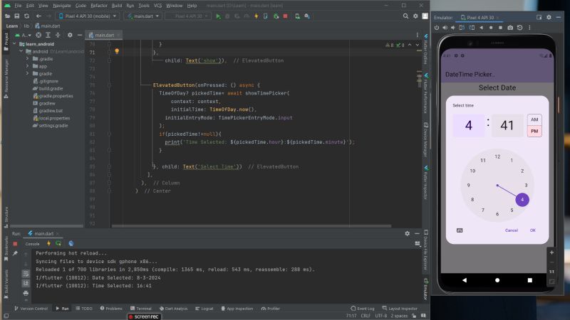 How to create a time picker widget in Flutter | Daya Kumar posted on ... How to create a time picker widget in Flutter | Daya Kumar posted on ...