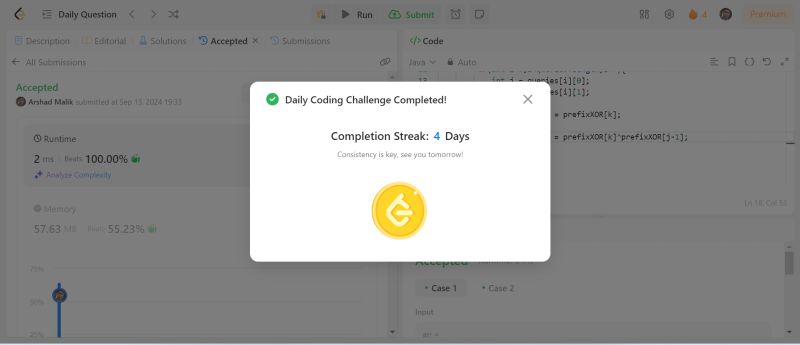 Completed LeetCode Daily Challenge! | Arshad Malik posted on the topic ... Completed LeetCode Daily Challenge! | Arshad Malik posted on the topic ...