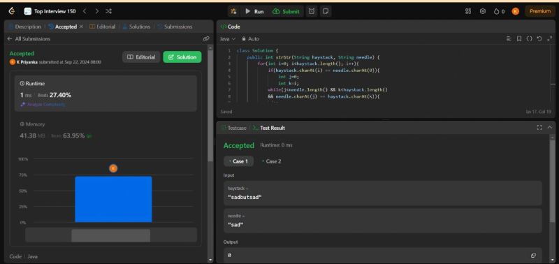 Priyanka K on LinkedIn: #day13 #leetcode #java #codingchallenge # ... Priyanka K on LinkedIn: #day13 #leetcode #java #codingchallenge # ...