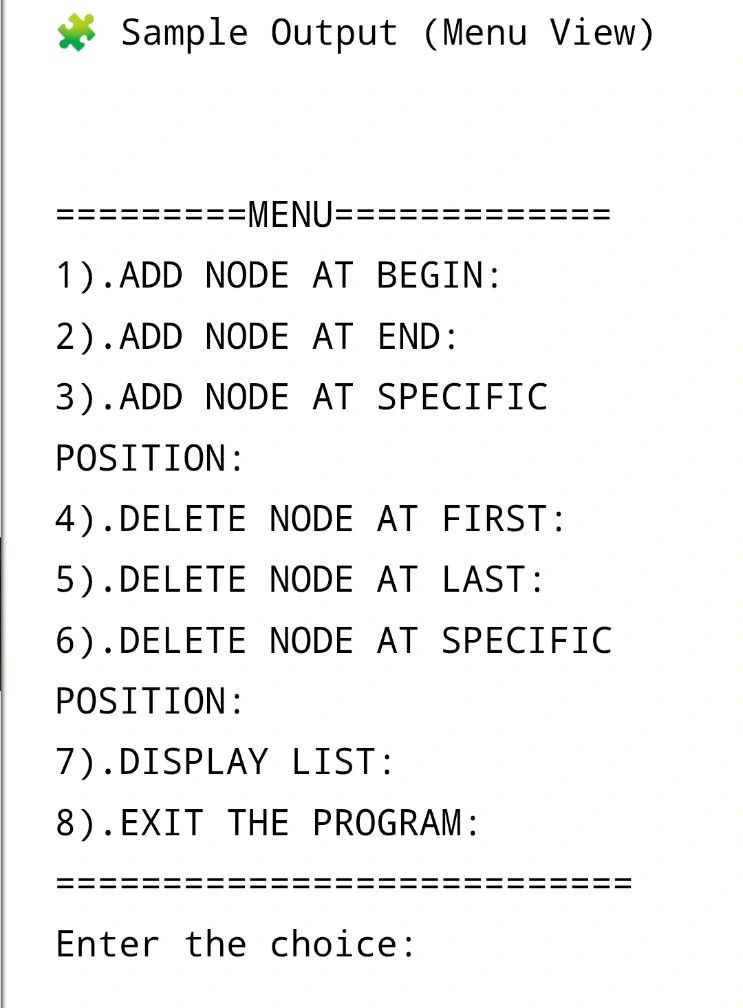 C implementation of Singly Linked List for coding interviews | CHAPPIDI ... C implementation of Singly Linked List for coding interviews | CHAPPIDI ...