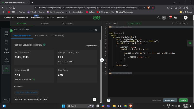 #gfg #dsa #coding #problemsolving #datastructures #algorithms #strings ... #gfg #dsa #coding #problemsolving #datastructures #algorithms #strings ...
