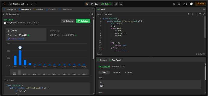 Ayan Ajmeri on LinkedIn: #leetcode #coding #problemsolving #palindrome ... Ayan Ajmeri on LinkedIn: #leetcode #coding #problemsolving #palindrome ...
