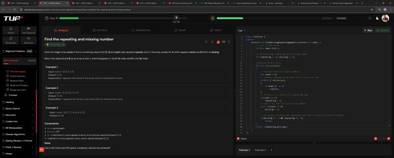 Saurav Kumar on LinkedIn: #dsa #arrays #problemsolving #algorithms # ... Saurav Kumar on LinkedIn: #dsa #arrays #problemsolving #algorithms # ...