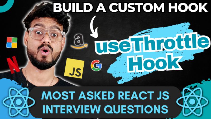 Piyush Agarwal on LinkedIn: ๐ฅ Create useThrottle Custom Hook in React ... Piyush Agarwal on LinkedIn: ๐ฅ Create useThrottle Custom Hook in React ...