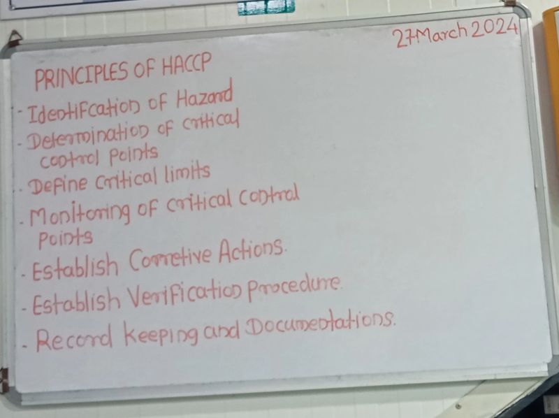 principles of HACCP... | Ganesh Khalkar principles of HACCP... | Ganesh Khalkar