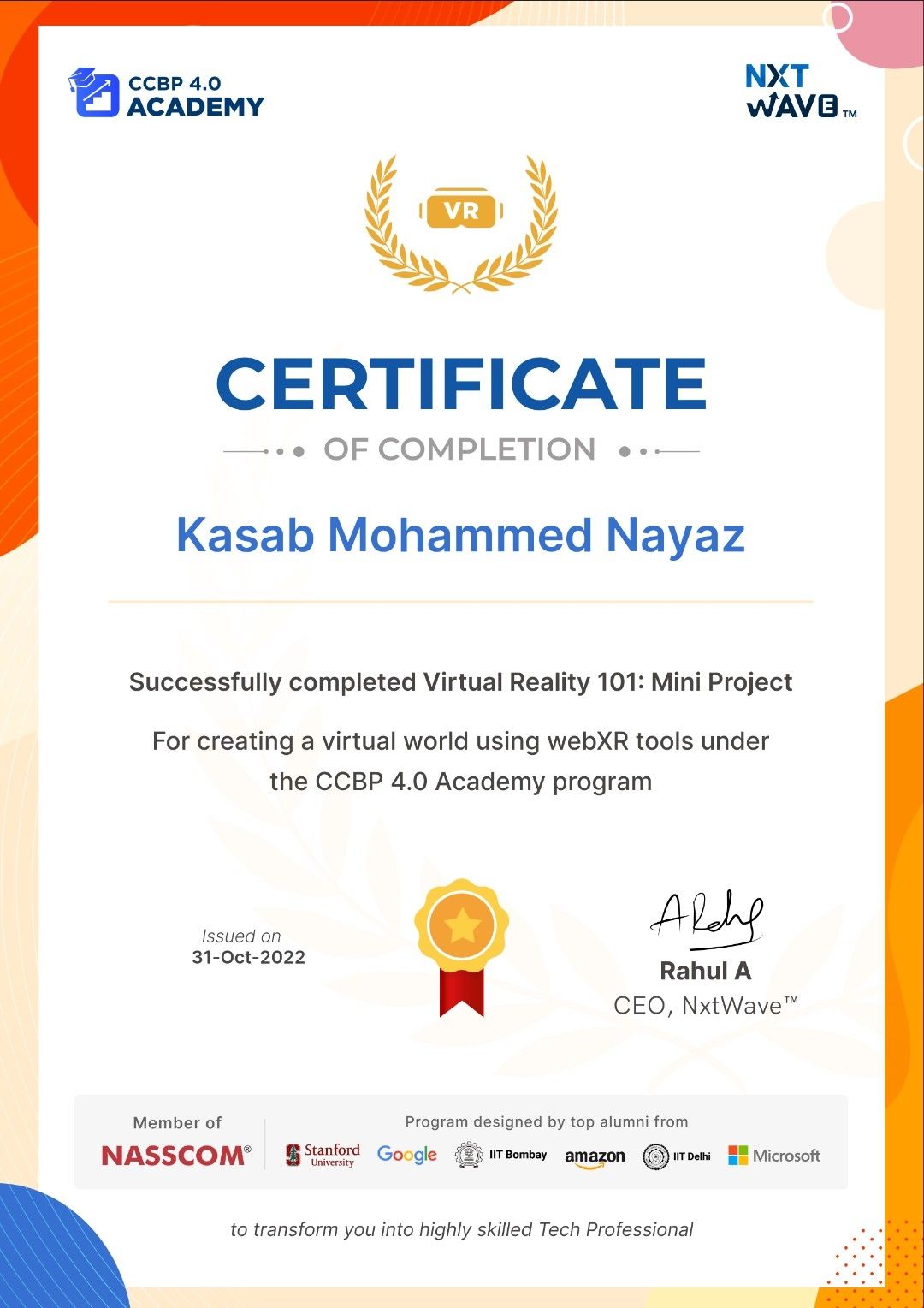 Kasab Mohammed Nayaz on LinkedIn: #trivikrama #virtualrealityexperience ... Kasab Mohammed Nayaz on LinkedIn: #trivikrama #virtualrealityexperience ...