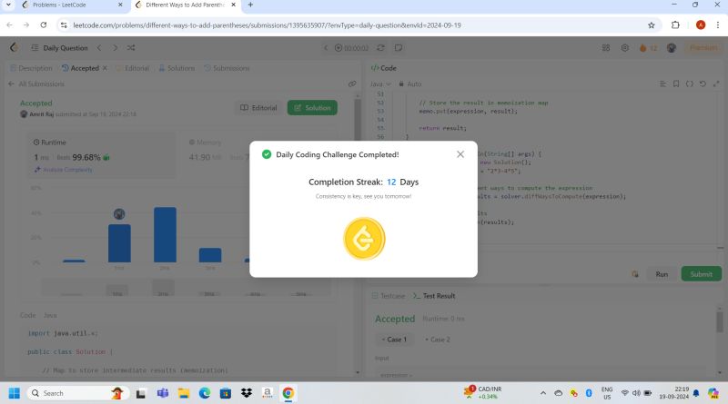 Amrit Raj on LinkedIn: #leetcode #algorithms #problemsolving #day12 # ... Amrit Raj on LinkedIn: #leetcode #algorithms #problemsolving #day12 # ...