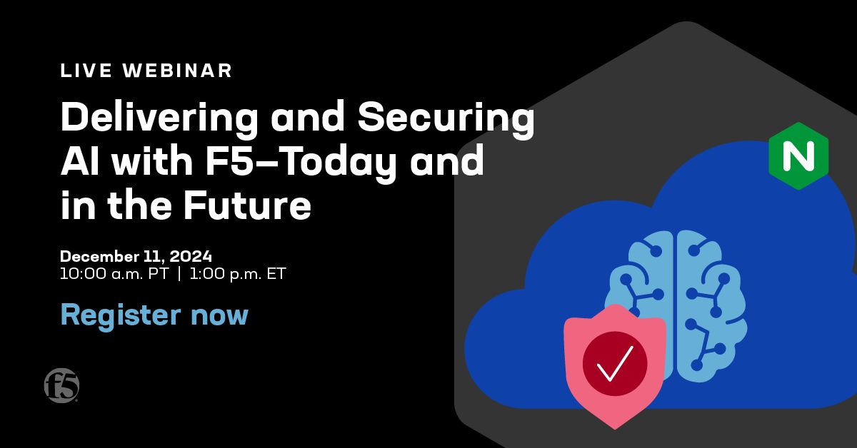 AI at scale requires robust infrastructure and security. Join us on ... AI at scale requires robust infrastructure and security. Join us on ...