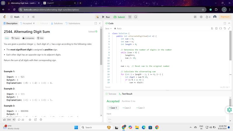 Suraj Singh on LinkedIn: #100daysofcode #leetcode #java #math # ... Suraj Singh on LinkedIn: #100daysofcode #leetcode #java #math # ...