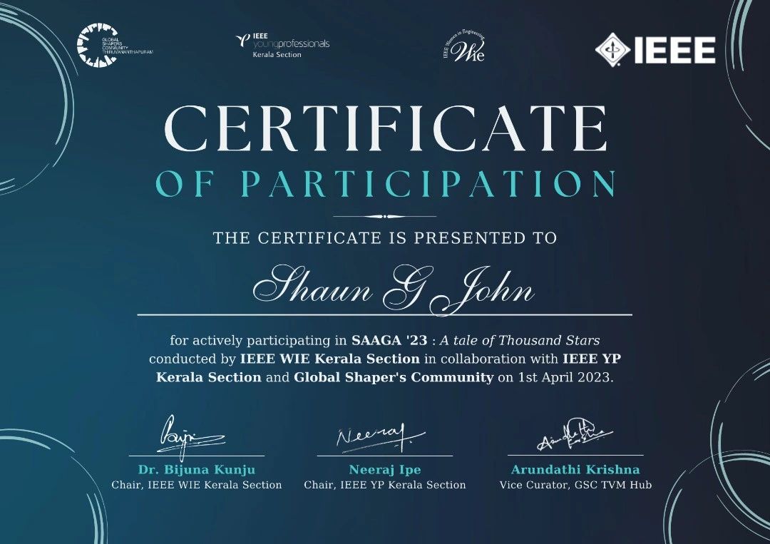 Shaun G John on LinkedIn: #continuouslearning #techenthusiast Shaun G John on LinkedIn: #continuouslearning #techenthusiast
