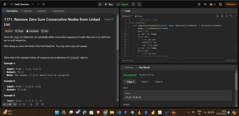 #100daysofcode #100daysoflearning #leetcode #pythonprogramming ... #100daysofcode #100daysoflearning #leetcode #pythonprogramming ...