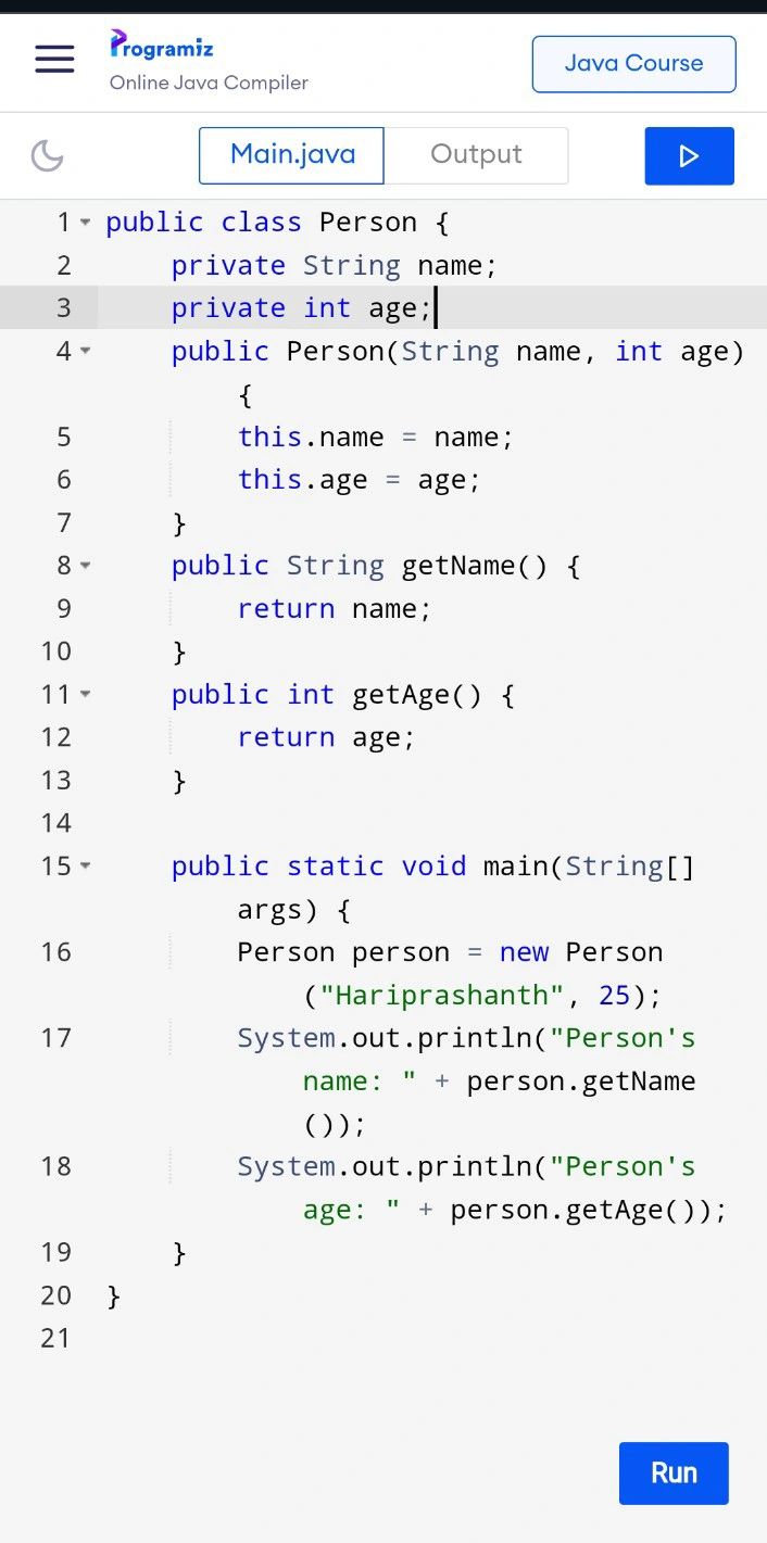 HARI PRASHANTH on LinkedIn: #cybernaut #java #60daysofcodechallenge HARI PRASHANTH on LinkedIn: #cybernaut #java #60daysofcodechallenge