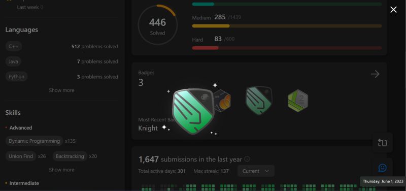 Yash Tulsani on LinkedIn: #connections #leetcode #knight #dsa # ... Yash Tulsani on LinkedIn: #connections #leetcode #knight #dsa # ...