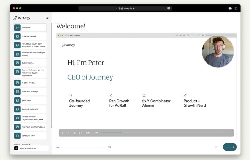 Launch YC: Journey | Y Combinator | Y Combinator | 16 comments Launch YC: Journey | Y Combinator | Y Combinator | 16 comments