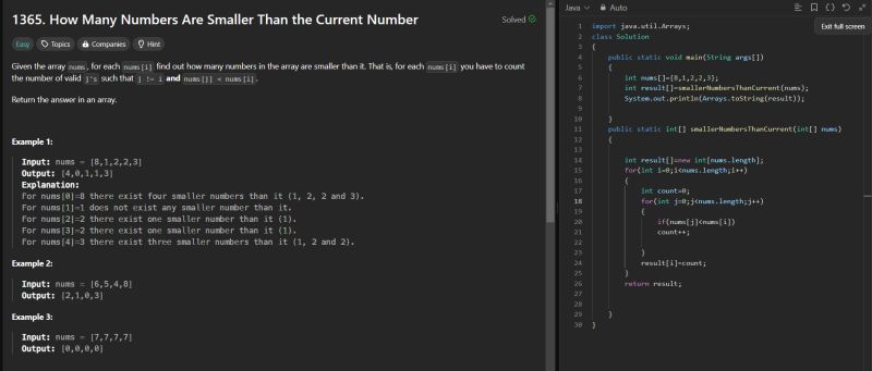 Vishwa S on LinkedIn: #100daysofcode #leetcode Vishwa S on LinkedIn: #100daysofcode #leetcode