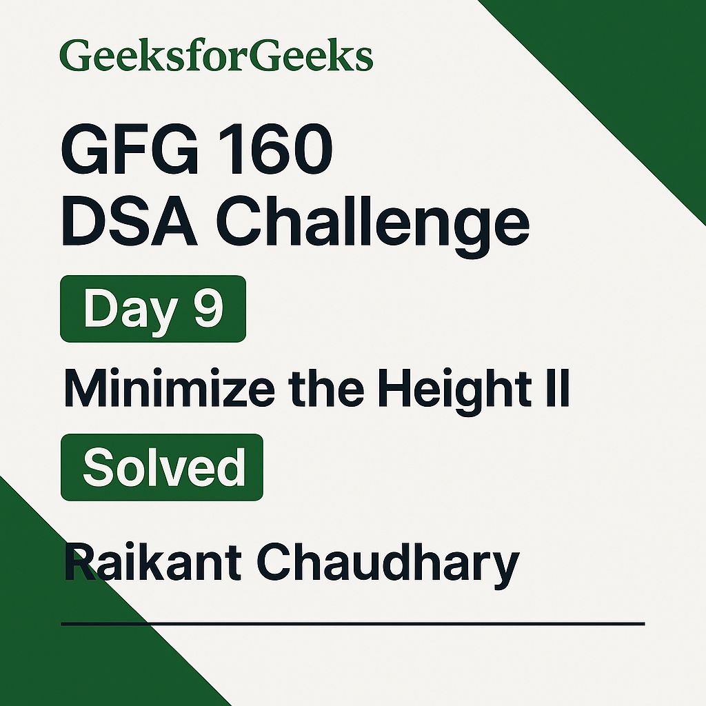 #gfg160 #geekstreak2025 #gfg160 #geekstreak2025 #dsa #100daysofcode ... #gfg160 #geekstreak2025 #gfg160 #geekstreak2025 #dsa #100daysofcode ...