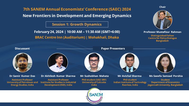 South Asian Network on Economic Modeling (SANEM) on LinkedIn: #saec2024 ... South Asian Network on Economic Modeling (SANEM) on LinkedIn: #saec2024 ...