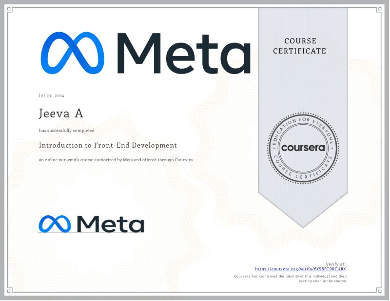 Jeeva Ashokkumar on LinkedIn: #learning #frontenddevelopment # ... Jeeva Ashokkumar on LinkedIn: #learning #frontenddevelopment # ...