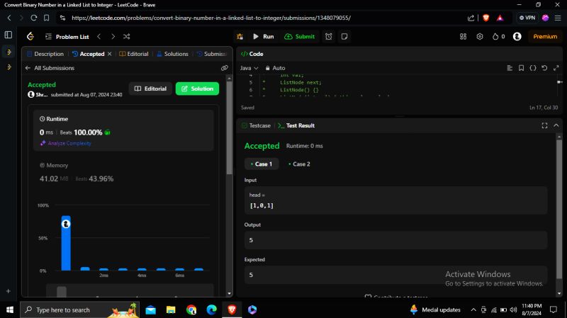 Shruti Dubey on LinkedIn: #100daysofcode #leetcode #codenewbie Shruti Dubey on LinkedIn: #100daysofcode #leetcode #codenewbie
