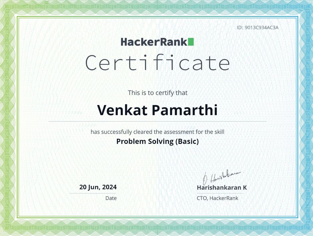venkat pamarthi on LinkedIn: #programming #coding #problemsolving #c # ... venkat pamarthi on LinkedIn: #programming #coding #problemsolving #c # ...