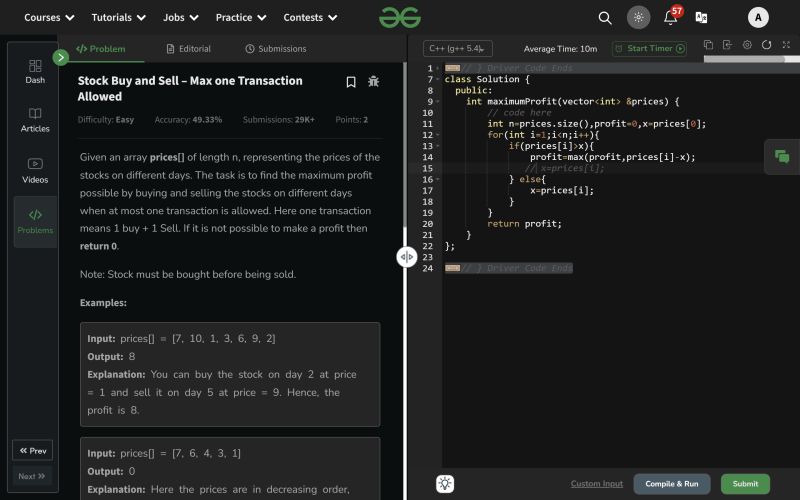 Ashutosh Maurya on LinkedIn: #gfg160 #geekstreak2024 #codingchallenge # ... Ashutosh Maurya on LinkedIn: #gfg160 #geekstreak2024 #codingchallenge # ...