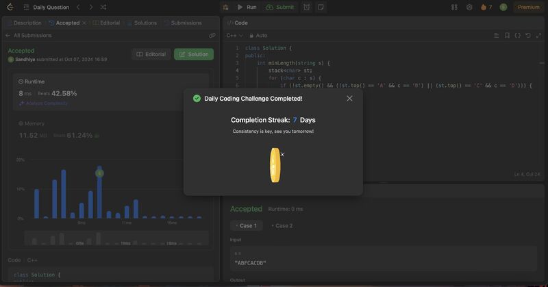 Sandhiya Gurumoorthy on LinkedIn: #leetcodejourney #keepcoding # ... Sandhiya Gurumoorthy on LinkedIn: #leetcodejourney #keepcoding # ...