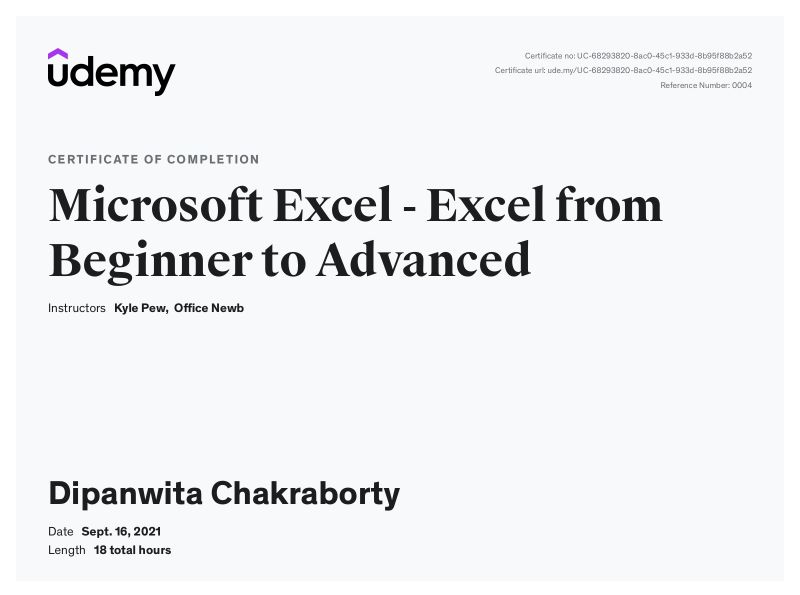 Dipanwita Chakraborty on LinkedIn: Microsoft Excel - Excel from ... Dipanwita Chakraborty on LinkedIn: Microsoft Excel - Excel from ...