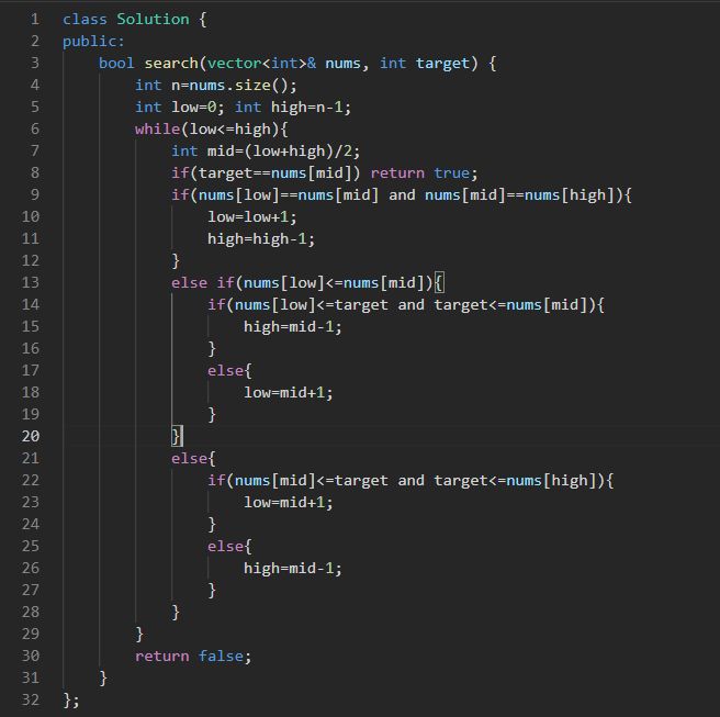 Yashika Kumari on LinkedIn: Search in Rotated Sorted Array II-Leetcode Yashika Kumari on LinkedIn: Search in Rotated Sorted Array II-Leetcode