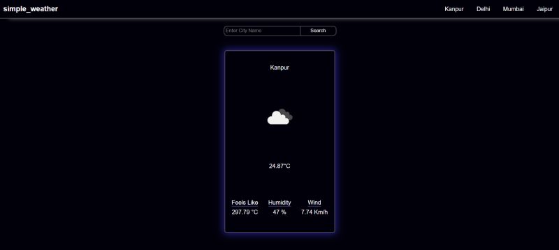 Udit Jaiswal on LinkedIn: #reactjs #weatherapp #webdevelopment # ... Udit Jaiswal on LinkedIn: #reactjs #weatherapp #webdevelopment # ...