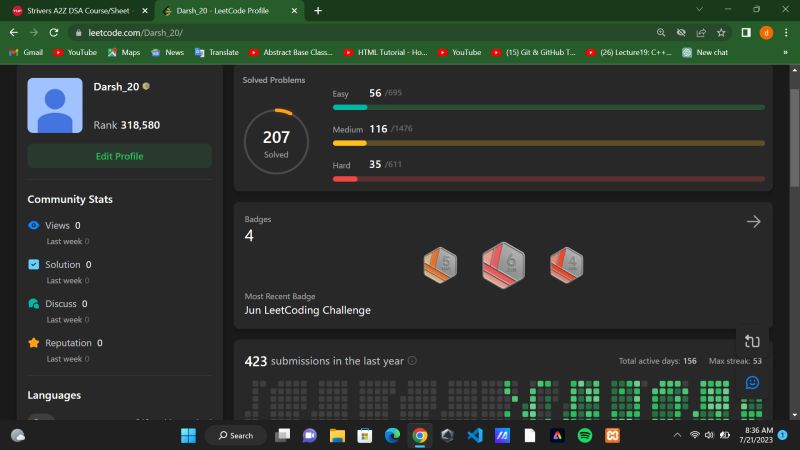 Darshan Desale on LinkedIn: #leetcode #datastructures #algorithms # ... Darshan Desale on LinkedIn: #leetcode #datastructures #algorithms # ...